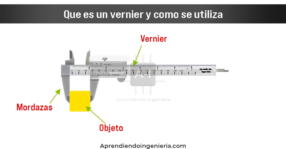 ¿Qué es un vernier y cómo se utiliza?